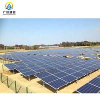 China Custom Canopy Solar Panel Support Structure For Open Site Carport for sale