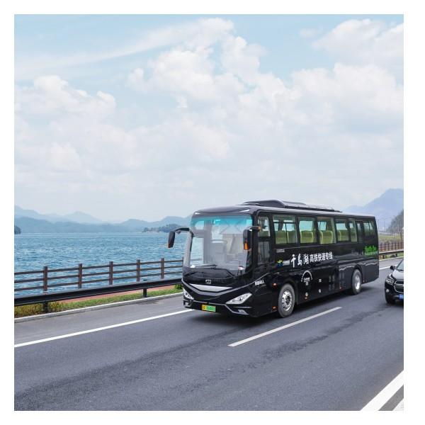 11m Auto Transmission 45 Seater Electric Intercity Bus 110km/H