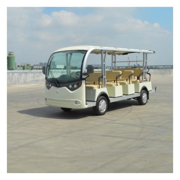 公園のための14の座席電気観光バス72vリチウム電池の注文のゴルフ カート