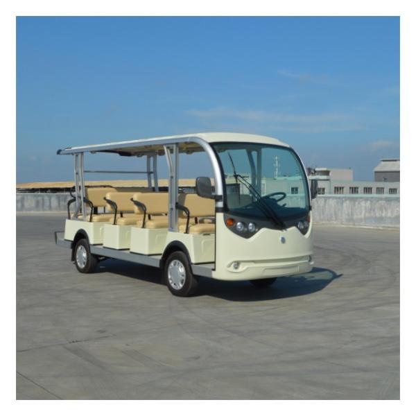 公園のための14の座席電気観光バス72vリチウム電池の注文のゴルフ カート