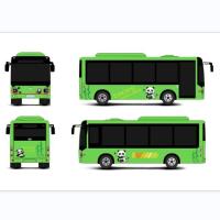 China 6m Pure Electric Bus EV Mini Bus 16 Seats Driving Range 180km. for sale