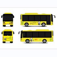 China 6m Pure Electric Bus EV Mini Bus 16 Seats Driving Range 180km. for sale
