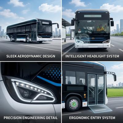 China 12m Low Floor Electric City Bus | High Capacity LFP Battery 300km Range | OEM Public Transit Solution for sale