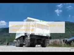 110 Ton Elektrische Mijnbouwtruck met 528kWh LFP Batterij
