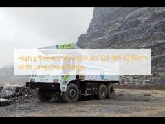 95 Ton Elektrische Mijnbouwtruck 528kWh Nulemissie