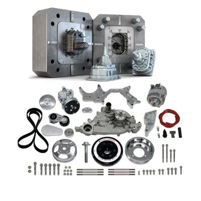 China Precision Manufacturing of Aluminium Metal Parts with 1 Million Shots Mould Life Custom Die Casting Molds for sale