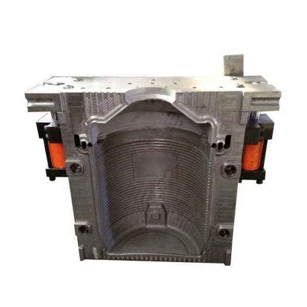 Multi Cavity Blow Molding Mold , Mineral Water Bottle Blowing Mould With Stacking Bucket