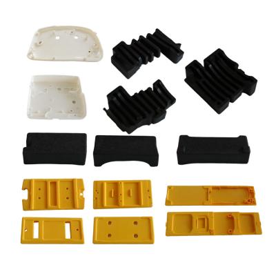 China Custom ABS Housing Cover Injection Molded Parts Manufactured with Single/Multiple/Family Cavities by Compression/Injection Process for sale