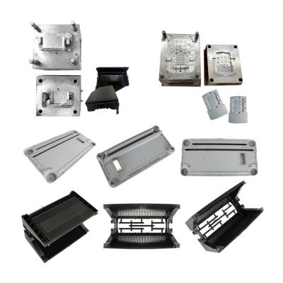 China Custom ABS Housing Cover Injection Molded Parts Manufactured with Single/Multiple/Family Cavities by Compression/Injection Process for sale