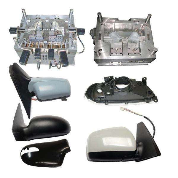 Quality Plastic Injection Molding Headlight Mold P20/718/738/NAK80/S136 Plastic Car Parts Mould for sale