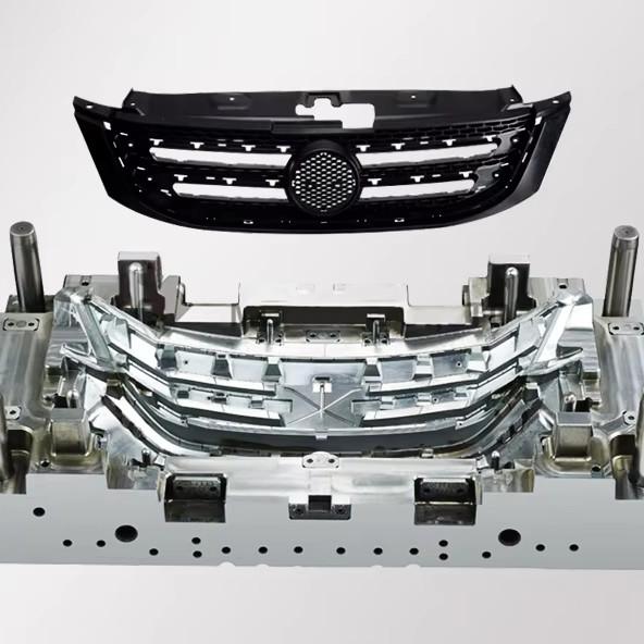 Quality Plastic Injection Car Bumper Mold with P20 718 738 NAK80 S136 Mould Material for sale