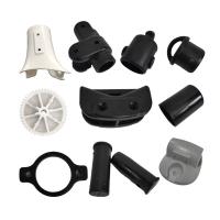 China Etched Injection Molding Plastic Hook Part with Customized Colors and Electroplating for sale