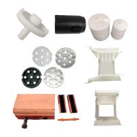 China Etched Injection Molding Plastic Hook Part with Customized Colors and Electroplating for sale
