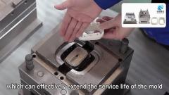 This is an injection mold specially designed for beauty instrument accessories, which accurately mat