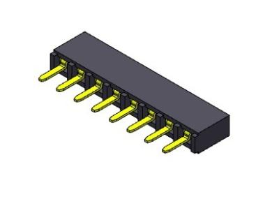Cina TIPO 1 femminile *2 PIN To 1*40PIN H=5.00mm della immersione di fila del connettore 2.54mm dell'intestazione singolo in vendita
