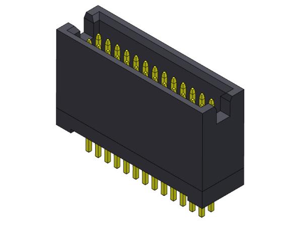 Tipo diritto 300V AC/DC della immersione di fila doppia dell'intestazione della scatola di 1.0AMP 1.27mm