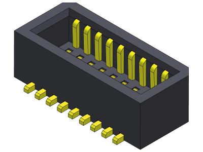 China 08-50Pin SMT Board To Board Connector Pitch 0.80mm UL94V0 PA69T zu verkaufen