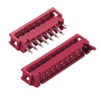 China PCB Receptacle IDC Header Connector 1.27mm*1.5mm Replace TE215570 for sale