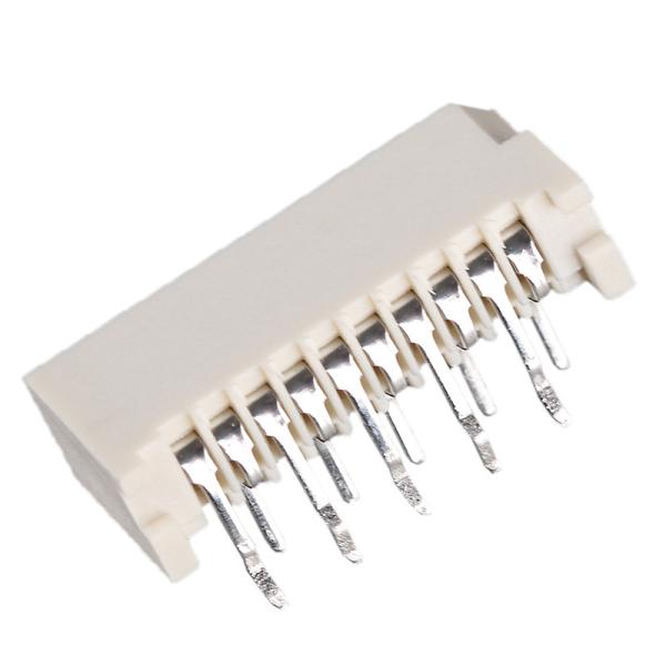 Pitch 1.25mm Ffc Connector Dip Type H 0.8mm Series 2-36 Pin Natural Black