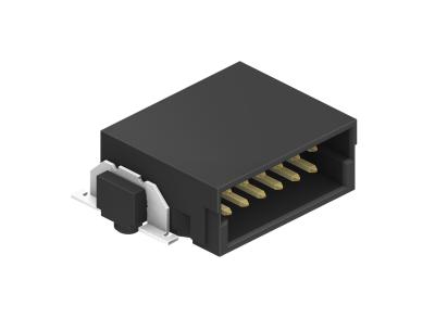 중국 Ｌ 10.00 밀리미터 고속도 보드 대면형 숫놈 커넥터 직각 90 판매용