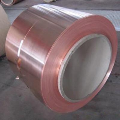 Cina lo strato di rame molle della bobina della striscia di larghezza di 1220mm ha rotolato 5mm 99,90% puri in vendita