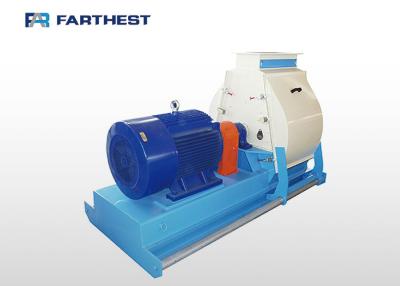 China Palm Tree Leaves Hammer Mill Machine Siemens Motor Drived Steel Material for sale