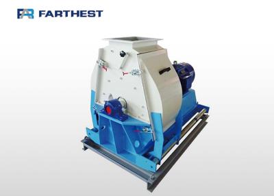China Palm Tree Leaves Hammer Mill Machine Siemens Motor Drived Steel Material for sale