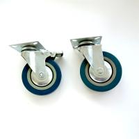 China 45mm Nylon Castor Wheels Replacement Chair Casters for sale