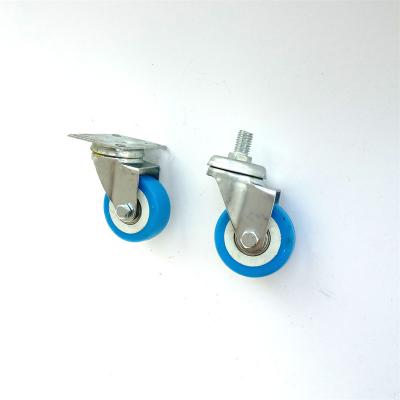 China O rodízio leve plástico do dever roda PP para girar sobre um eixo rodízios de 50mm para o carro da mão à venda
