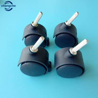 Cina Rulli di nylon della parte girevole dell'OEM con il nero 7x17mm della serratura 40mm in vendita