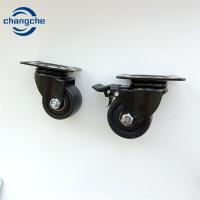 China 800lbs Polyurethane Heavy Duty Roller Wheels Retractable Workbench Casters for sale