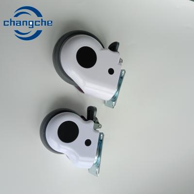 Cina Reversible Caster Wheels 100kg Load Capacity 25mm Wheel Width for Various Applications in vendita