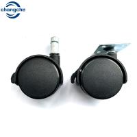 China 25mm Width Swivel Castor Wheels Rotatable Caster Wheels for sale