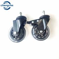 China Threaded Stem Roller Wheel Casters Industrial 25mm Wheel Width for sale