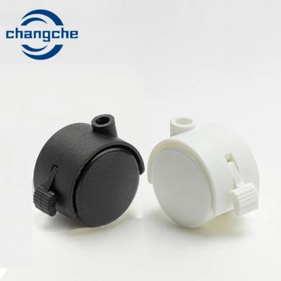 Cina Stylish Office Chair Castor Wheels - 38mm Wheel Diameter 7mm Stem Diameter White Color in vendita