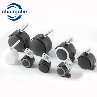Cina Mobili a cuscinetto a sfera Ruote di trasporto con cuscinetto a sfera e foro di 4 mm per la piastra di montaggio in vendita