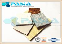 China Eco - Friendly Composite Stone Cladding Marble Honeycomb Panels Thermal Insulation for sale