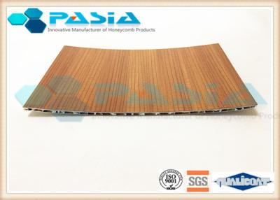 Commercial Aluminum Honeycomb Panels Bamboo Imitation Surface Corrosion Resistant