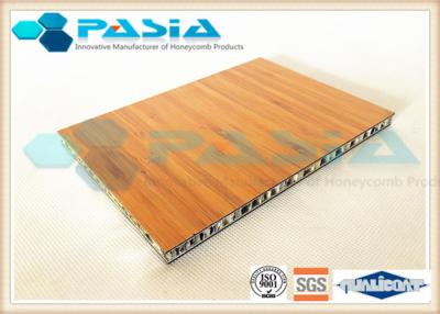 China Bamboo Veneer Composite Aluminum Faced Panels Soundproof Antirust for sale