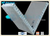 China V Shape Stone marble honeycomb panels For Outdoor Stone Cladding Module for sale