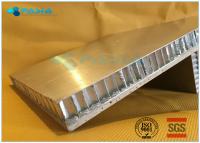 China Curved Shape Composite Stone Panels For Interior Walls AHP Substrate for sale