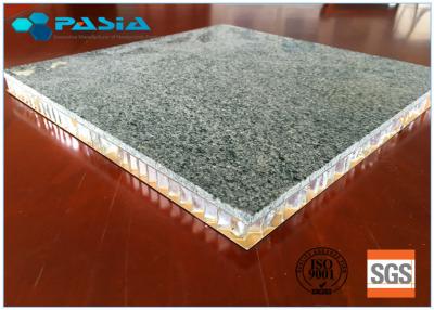 China Granite Stone Aluminium Honeycomb Panel With Edge Open For Indoor Decoration for sale