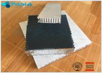 China Indoor Decoration Marble Honeycomb Panels / Custom Composite Stone Cladding for sale