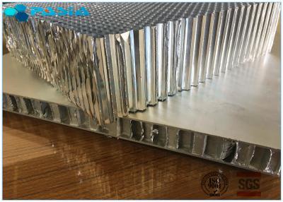 China Light Weight Aluminium Honeycomb Material For Railway Trains , 0.05mm Alum Foil Thickness for sale