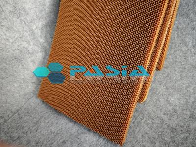 China Commercial Nomex Aramid Curved Honeycomb Core for Sporting Goods for sale