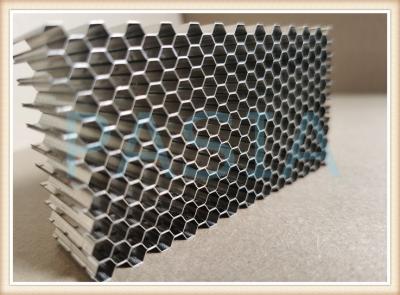 China Unperforated 0.08mm Aluminum Honeycomb Core For Marine Ship Building en venta