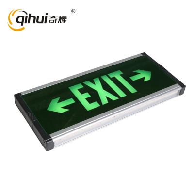 China 2017 The cheapest   4W NI-CD emergency led rechargeable bulb fire exit down left sign for sale