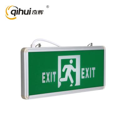China 2017 The cheapest 2W 220-240V wall mounted emergency exit sign with CE and rohs for sale