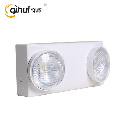 China 2017 2*2W  two round head 2 watt cob led emergency outdoor spot light white with CE rohs QH-1028 for sale