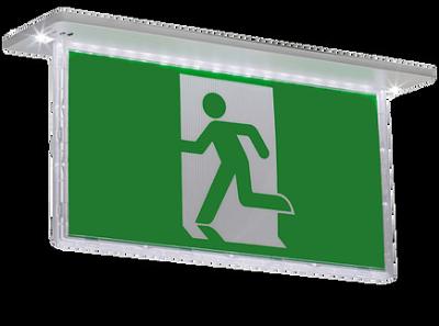 China Qihui hot 3W SMD LED  emergency fire exit sign lights for autralian SAA CE and rohs for sale